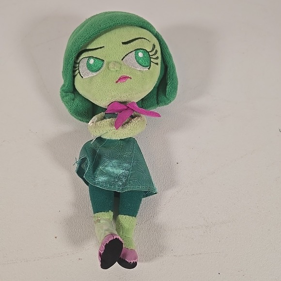 Disney | Toys | Rare Disney Pixars Inside Out Disgust Plush Toy Tomy 9 ...
